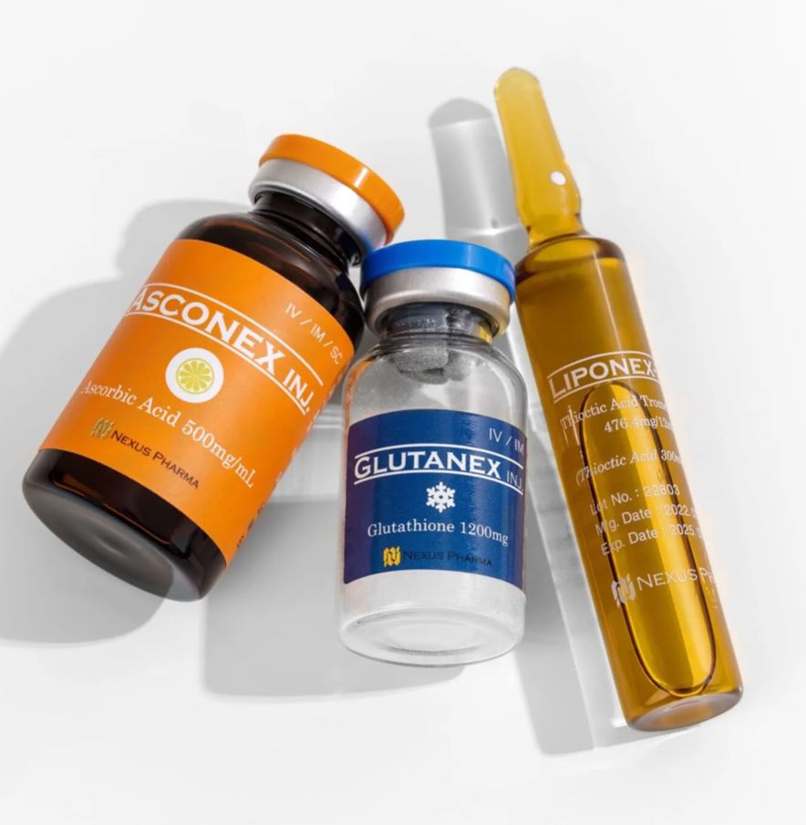 Glutanex Whitening Drip Set Antioxidant – Skin Solutions UAE